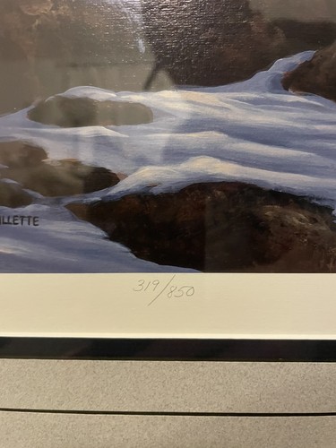 Rosemary Millette Wolves in Winter Limited Edition Framed Wildlife Art ...