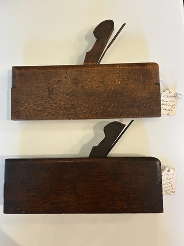 VINTAGE WOODEN WOOD PLANE MOLDING PLANE LOT Of 2 Planes-Turner& Various ...