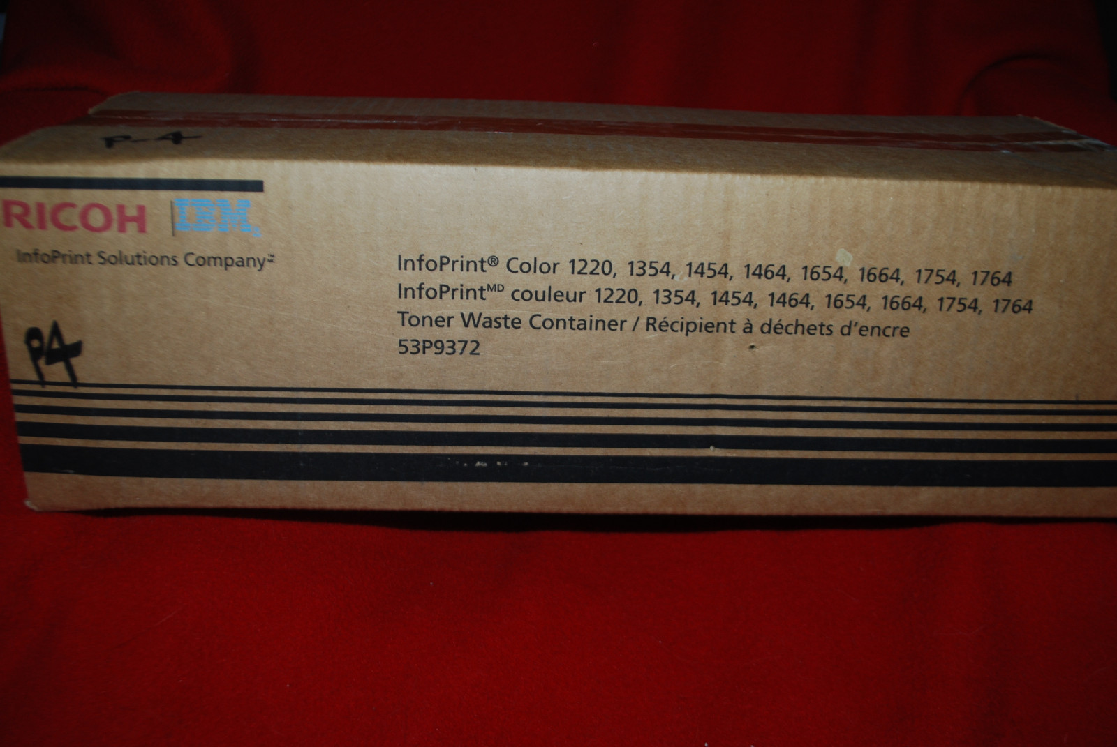 Ricoh Infoprint 1220 Color Toner Waste Container 53P9372 NIB Free ...