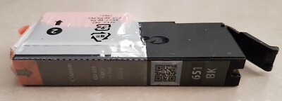 Canon CLI-651 BK CLI-651BK genuine ink cartridge black (new and sealed ...
