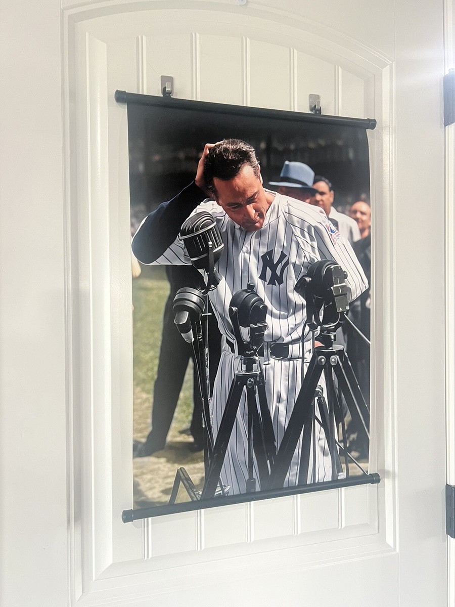 Lou Gehrig Speech Poster