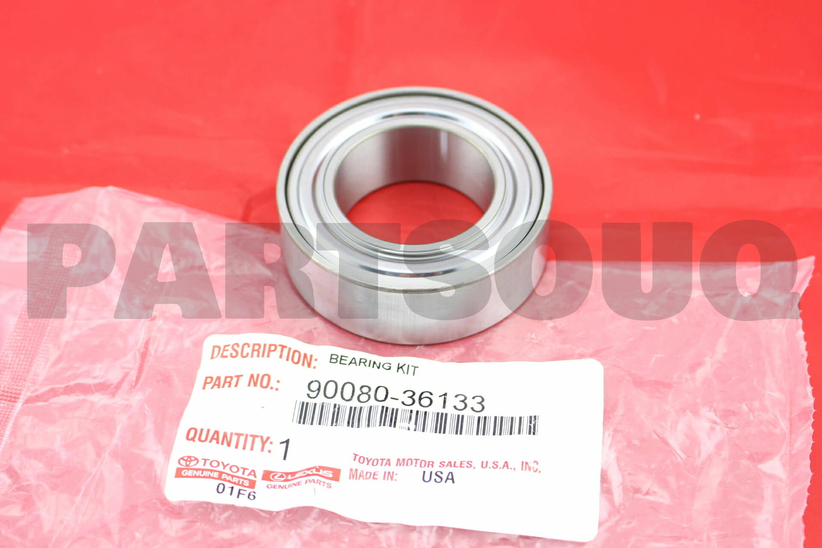 9008036133 Genuine Toyota BEARING (FOR FRONT DRIVE SHAFT) 90080-36133 ...