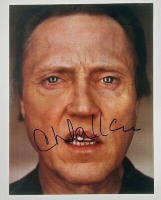 Christopher Walken JSA Signed Autograph 8 x 10 photo | eBay