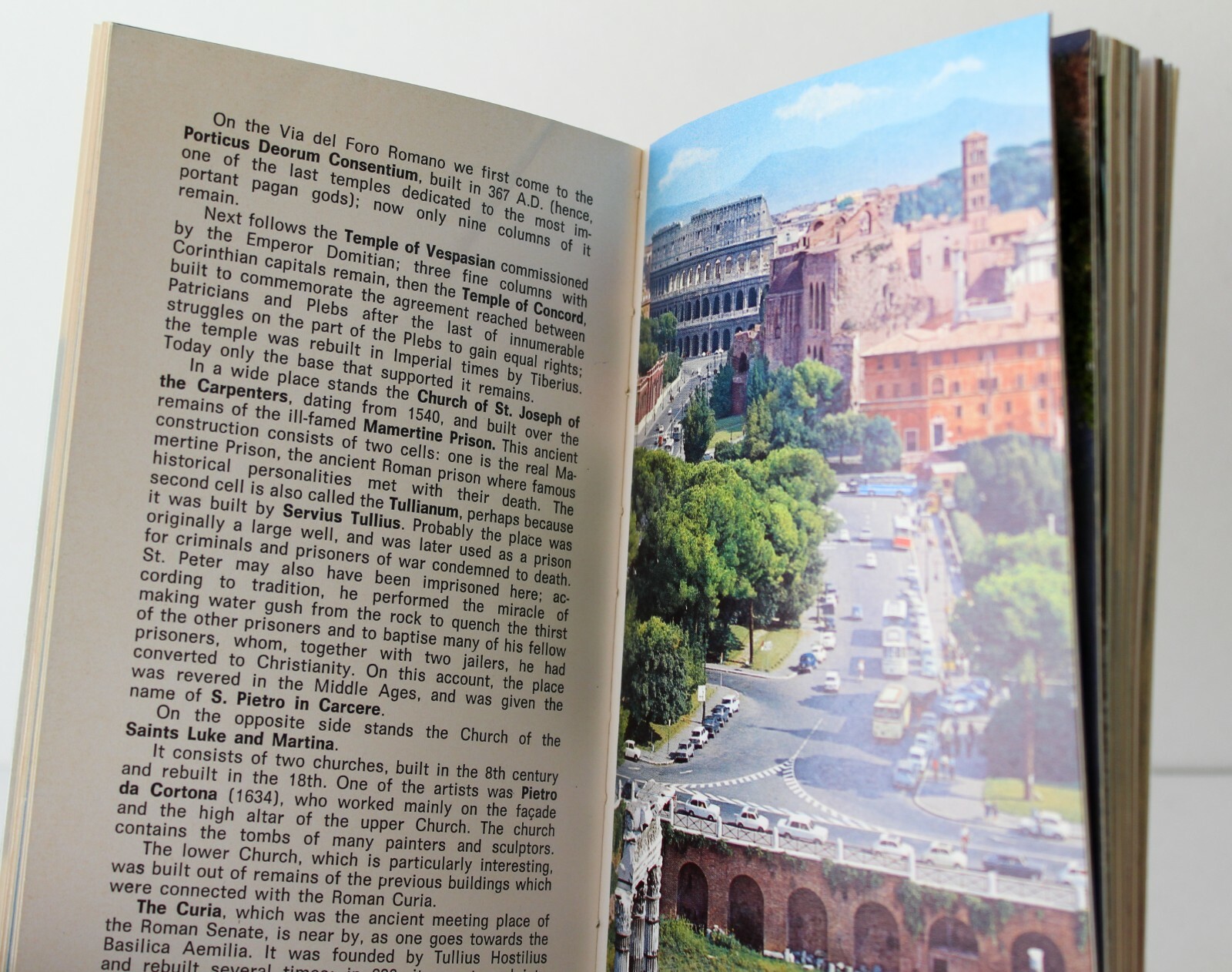 Rome and Vatican Practical Guide Book 1974 Includes Pull Out Map | eBay