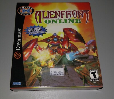 Alien Front Online (Sega Dreamcast, 2001) Complete New Sealed RARE | eBay