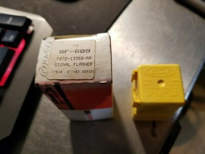 MOTORCRAFT GENUINE PARTS FLASHER PART # SF-609 FORD PART # F67Z-13350 ...