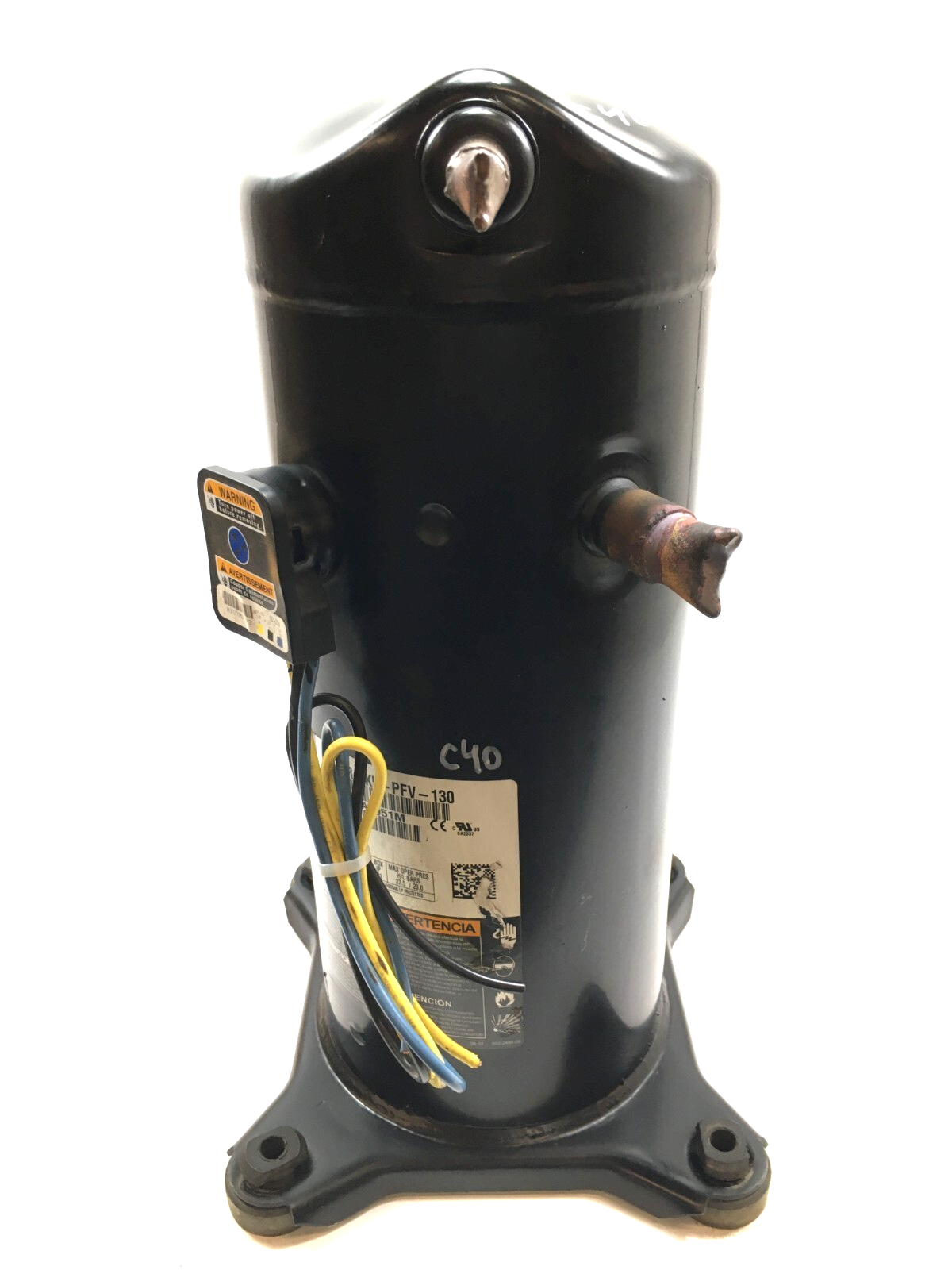 Copeland 3.5 Ton Scroll A/C Condenser Compressor ZR42K5-PFV-130 R-22 ...