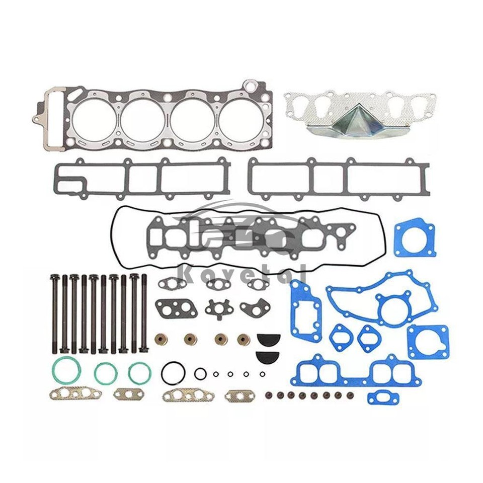 Engine Pistons Gasket Timing Kit Water Oil Pump For Toyota 22R 22RE ...