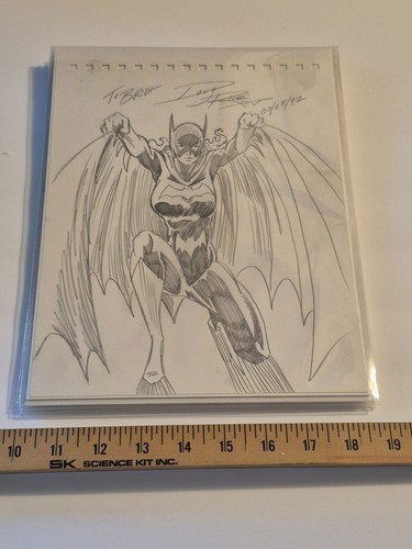 Batwoman Doug Rice July 5th, 1992, Chicago Comic Con original ...