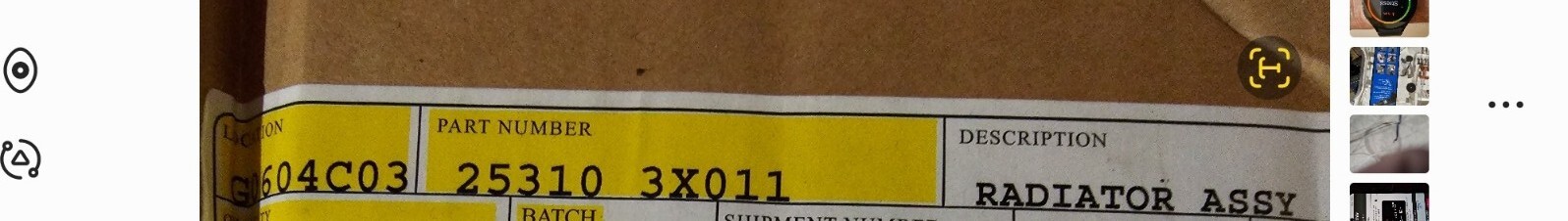 25310 3X011 BRAND NEW RADIATOR ASSY 2012-2013 SOUL 2014-2016 FORTE,KOUP ...