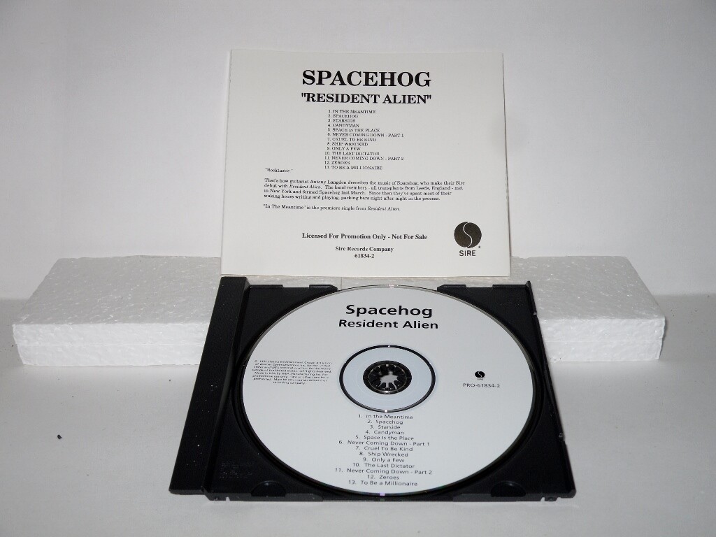 Spacehog - Resident Alien Promotional ONLY CD - 61834-2 ** Free ...