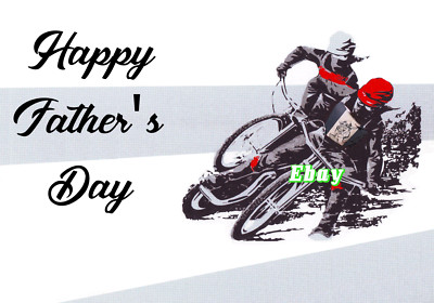 Father's Day Hull Speedway Card with envelope #PLHV | eBay UK