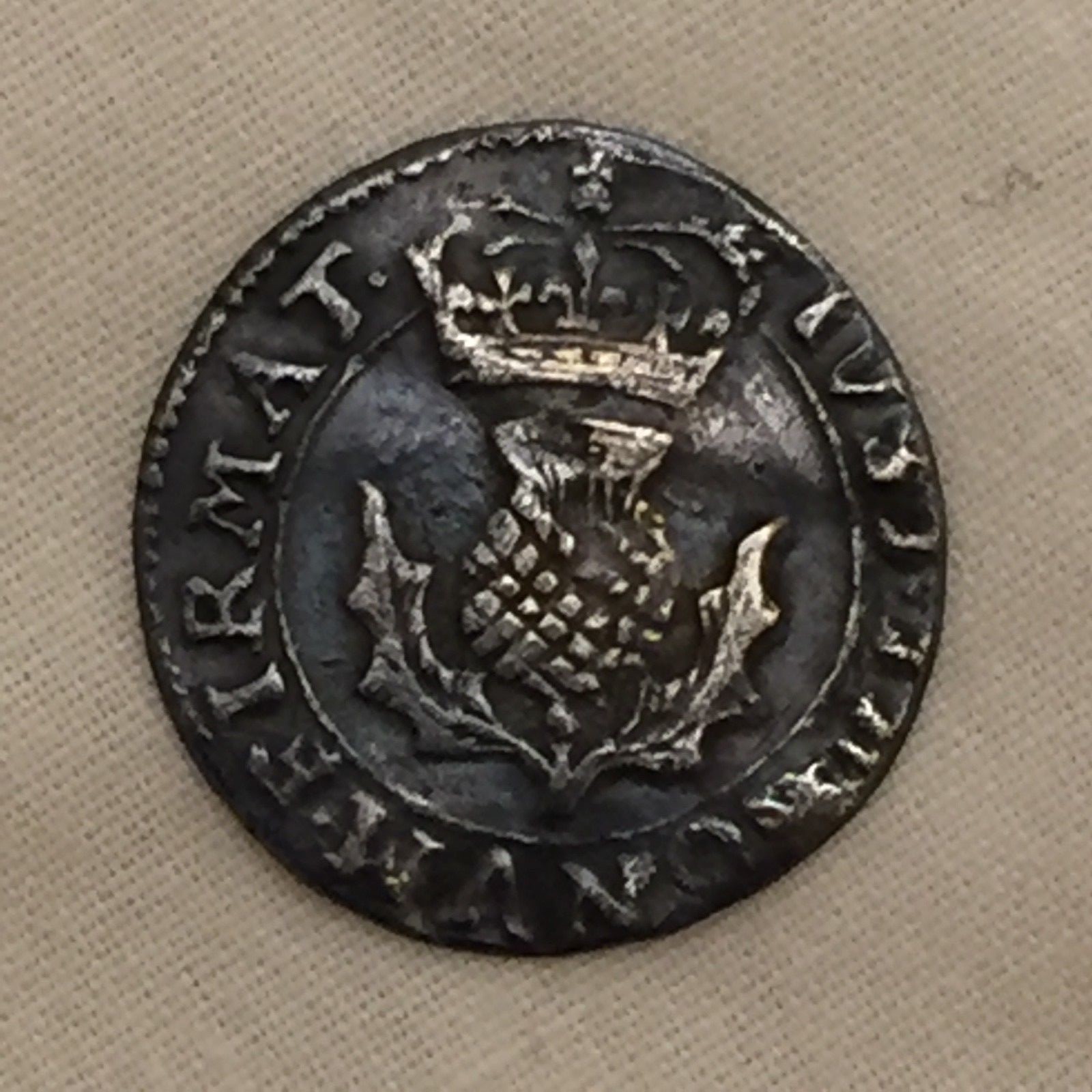 King Charles 1st silver hammered coin scotish Scotland twenty pence i ...