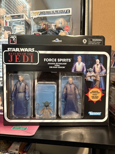 Star Wars Black Series Force Spirits Anakin Skywalker, Yoda, Obi-Wan Kenobi 6” | eBay