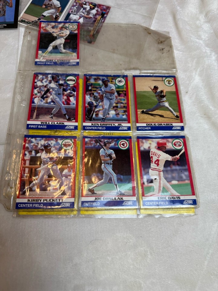 Vintage 90’s Baseball Card Collection Lot Of 400+ Cards EX Condition | eBay