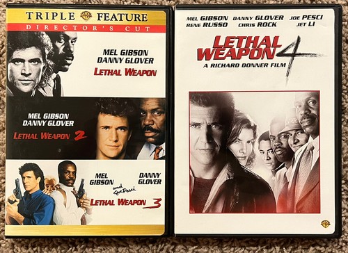 Lethal Weapon Complete DVD Set 1, 2, 3, and 4 - In Excellent Condition ...