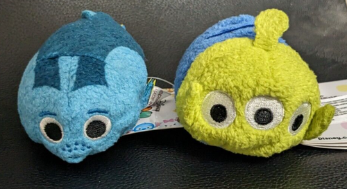 Tokyo Disney Store Tsum Tsum Doll Plush Dory & Alien TOYSTORY FINDING ...