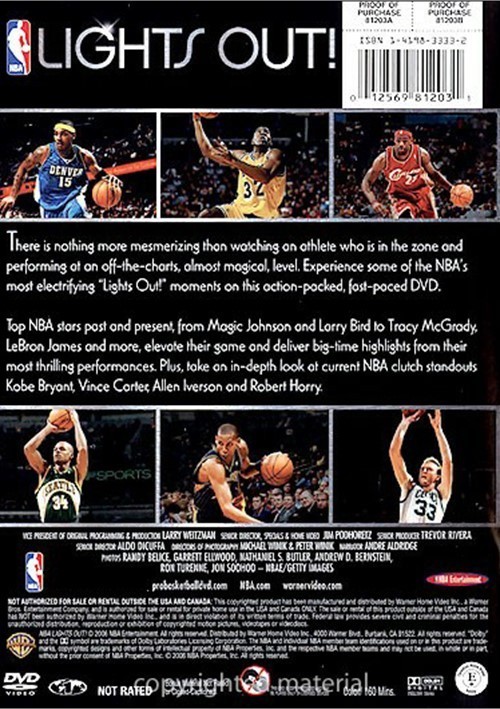 NBA: Lights Out (DVD, 2006) for sale online | eBay