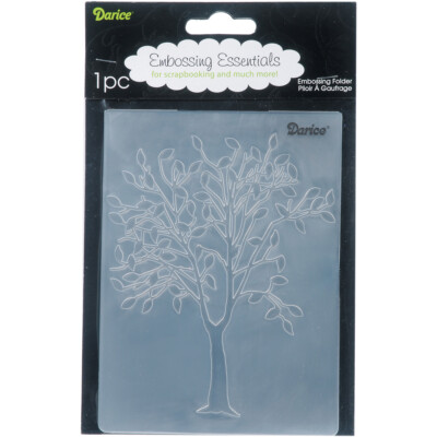 Darice Embossing Folder Leafing Tree 4.25 X 5.75 Inches | eBay