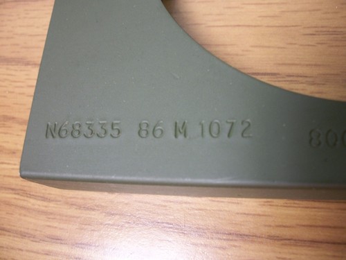 Edge clamp for military hovercraft airfield matting (Sats airfield AM2 ...