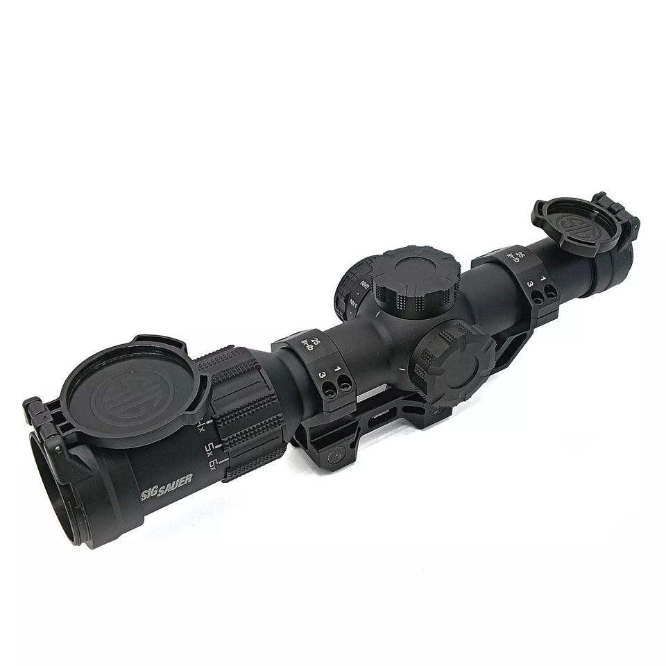 Sig Sauer TANGO6T 1-6x24mm FFP Rifle Scope - DWLR-556 Reticle Black ...