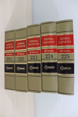 West's Federal Reporter 3D Series 221 222 223 224 225 Law Book Books ...