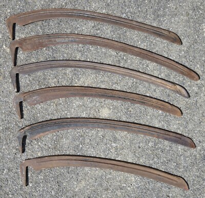 OLD VTG ANTIQUE LOT OF 6 HAY SCYTHE BLADE HAND TOOL FARM AGRICULTURE ...