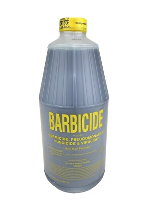 BARBICIDE Disinfectant Concentrated Liquid - 64oz - SEALED NEW lot of 4 ...