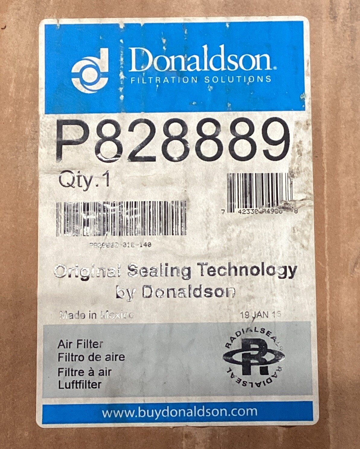 INGERSOLL-RAND 59155119 - Air filter cross reference