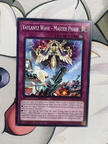 Yu-Gi-Oh! TCG Vaylantz Wave - Master Phase Duelist Nexus DUNE-EN074 1st ...