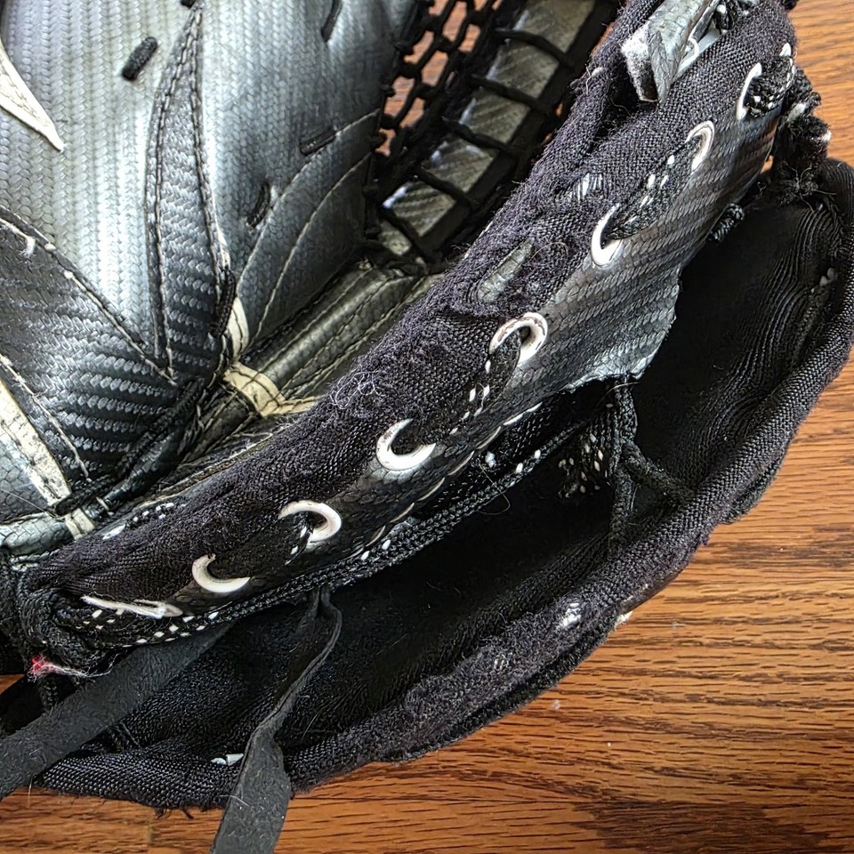 ITECH Ice Hockey Goalie Catch Glove Jr Xwing Elite Left CH 8JXW Silver ...