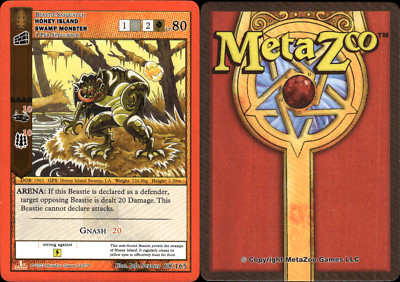 MetaZoo Wilderness First Edition Honey Island Swamp Monster 68 NM | eBay