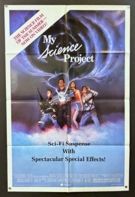 My Science Project Movie Poster John Stockwell Fisher Stevens*Hollywood ...