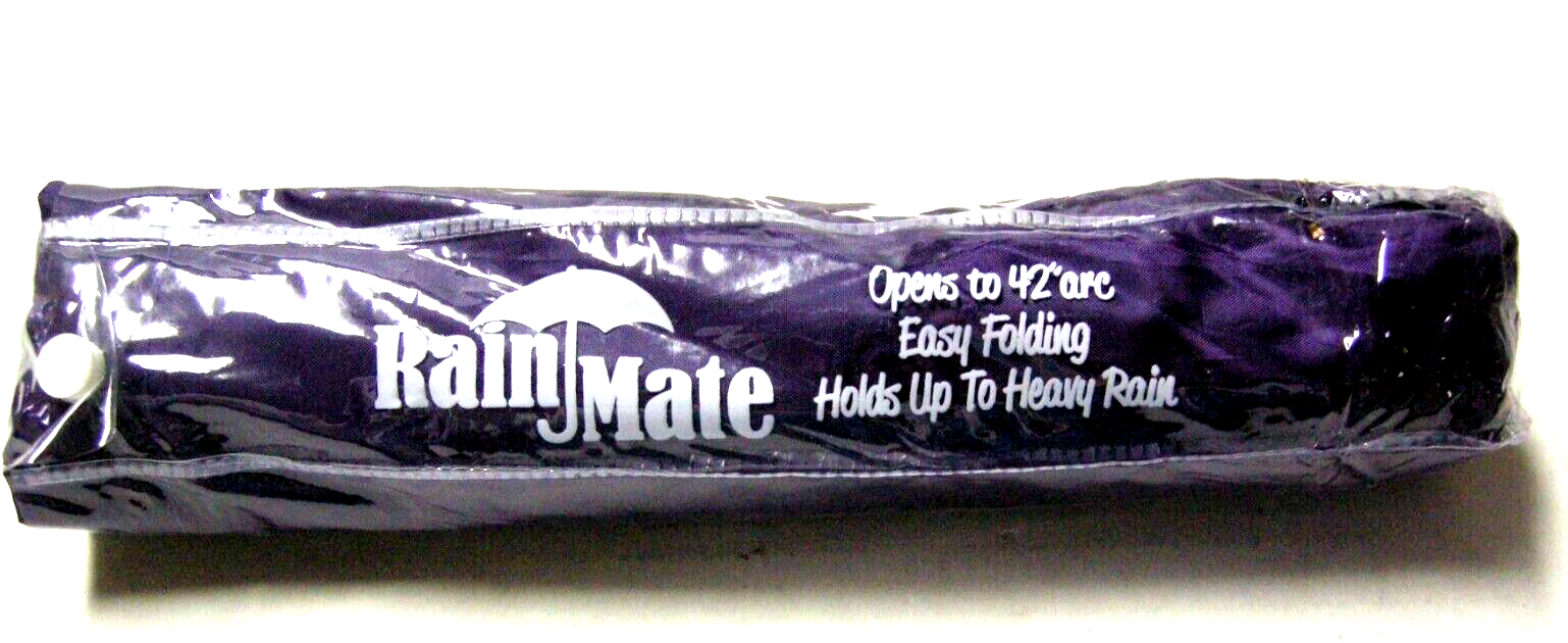 Mini Umbrella By Kelli's, Opens To 42" Arc, Purple, Brand New | eBay