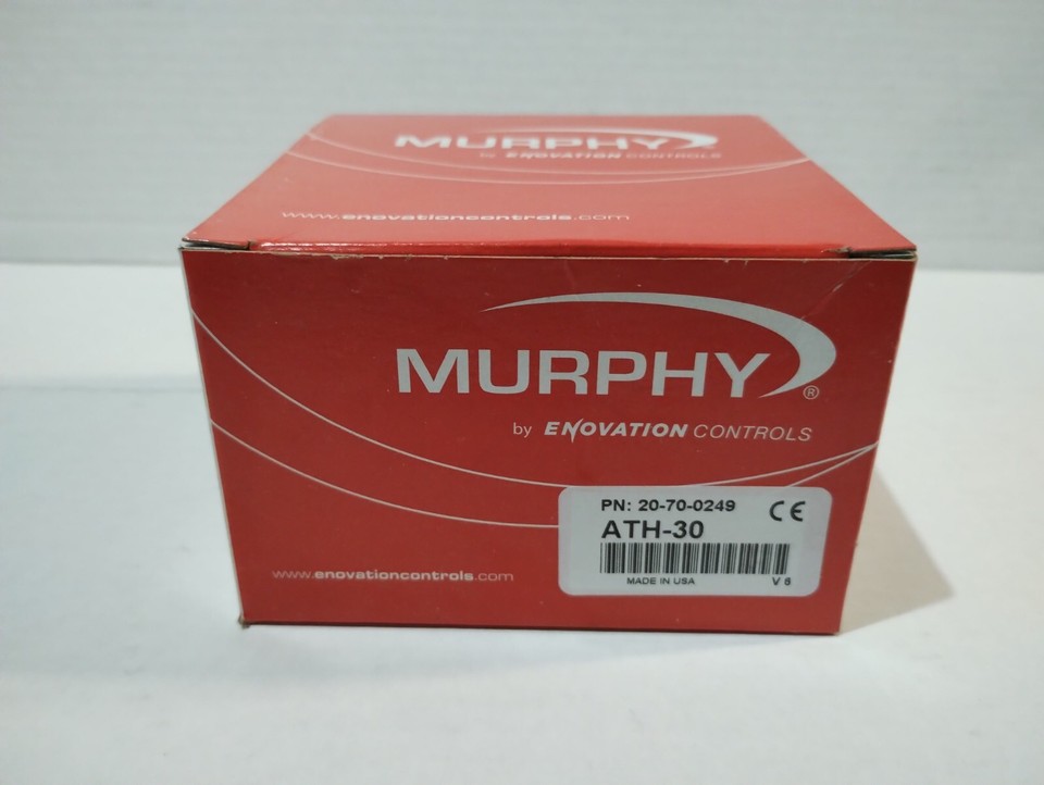 New MURPHY ATH-30-A HOUR METER 3,000 RPM TACHOMETER | eBay