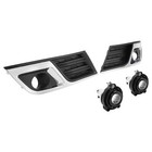 KUAFU Fog Lights W/ Bezels Trim For Chevrolet Traverse 2013-2017 ...