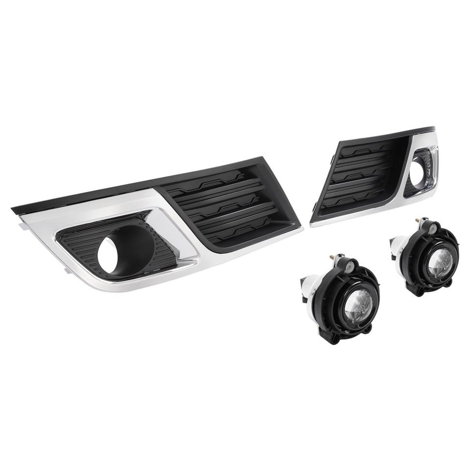 KUAFU Fog Lights W/ Bezels Trim For Chevrolet Traverse 2013-2017 ...