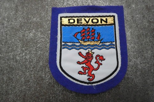 Devon Woven Cloth Patch Badge (L85S) | eBay