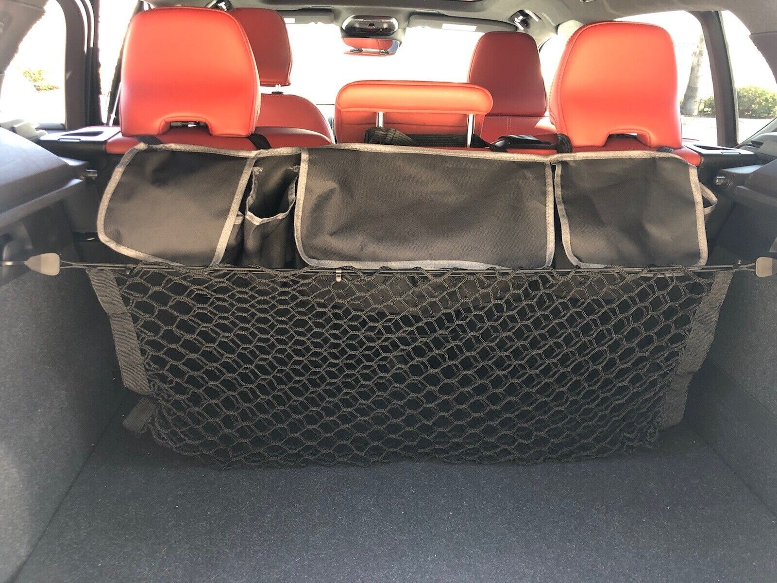 Rear Trunk Envelope Style Organizer Cargo Net for VOLVO XC40 2019-2024 ...