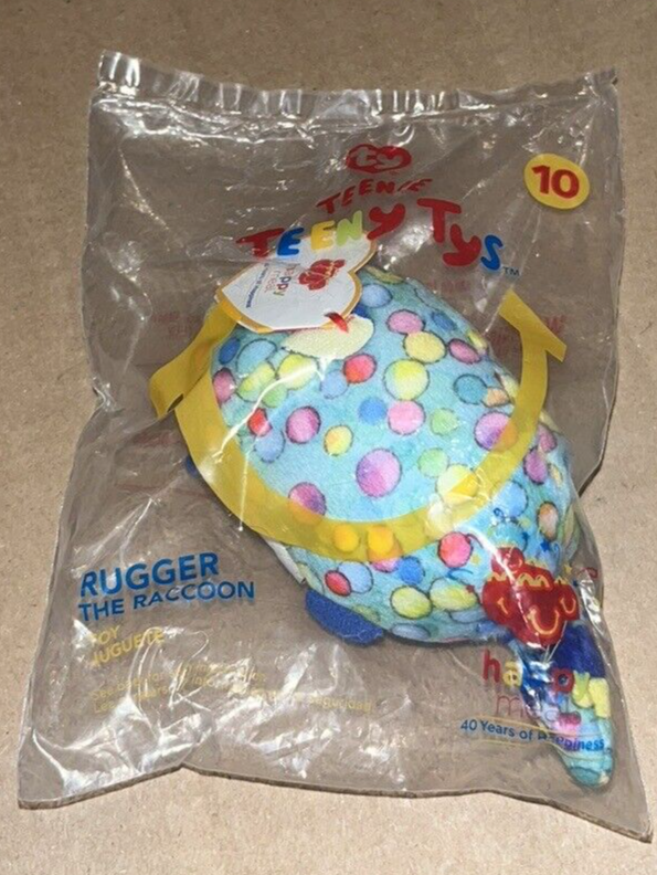 2019 40th Anniversary Happy Birthday Meal Ty Beanie - Rugger Raccoon ...