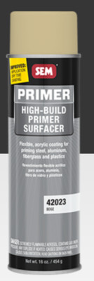 SEM 42023 High-Build Primer Surfacer - Beige - 20oz Aerosol Can | eBay