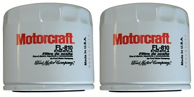 Lot of Two (2) MOTORCRAFT Engine Oil Filters FL-810 part# PH2808 - New ...