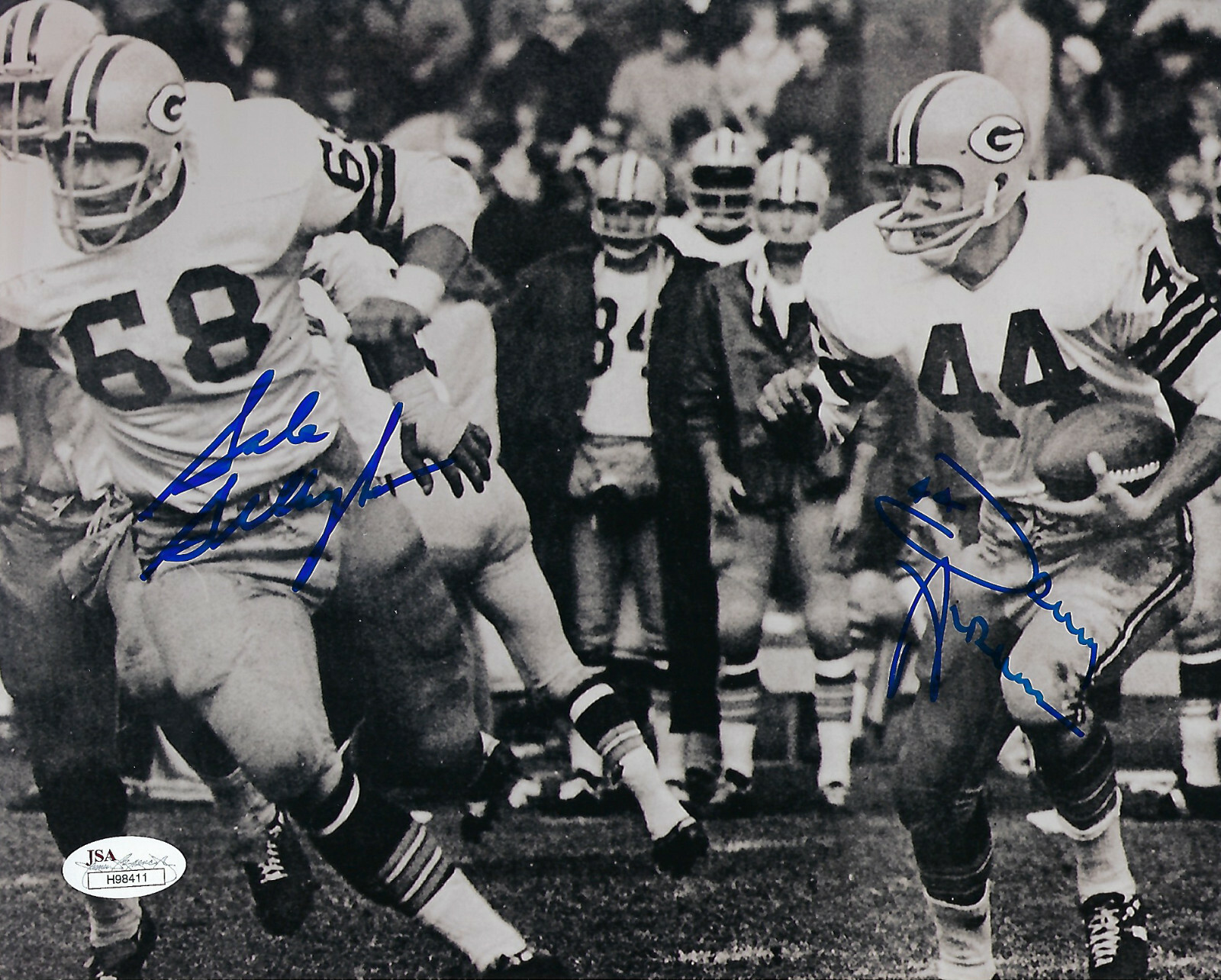 PACKERS Donny Anderson & Gale Gillingham signed photo JSA COA AUTO ...