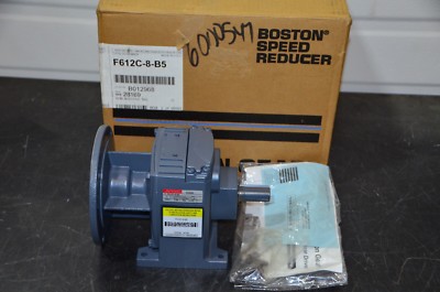 Boston Gear 28169 F612C-8-B5 Speed Reducer 8:1 Ratio 1750 RPM 2.69 IN ...