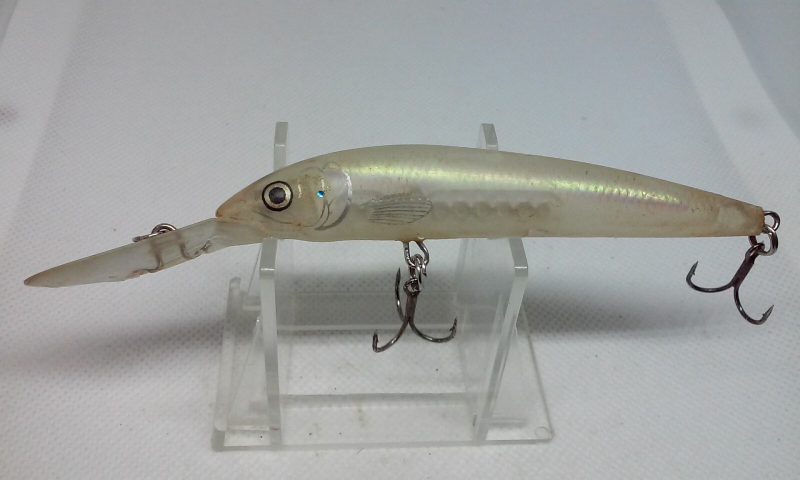 Rapala Down Deep Husky Jerk DHJ-10 GMN Glass Minnow 4" Divin Jerkbait 3 ...