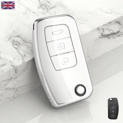 Car Remote Key Fob Cover Case For Ford Fiesta Focus Mondeo Kuga Puma C ...