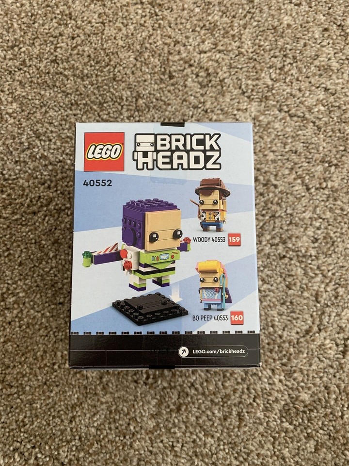 LEGO 40552 Brickheadz Toy Story Buzz Lightyear 114pcs Brand New Sealed ...