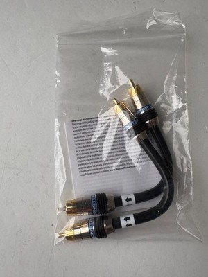 Monster cable RCA Jumper Preamp-Out Main Receiver Integrated ...