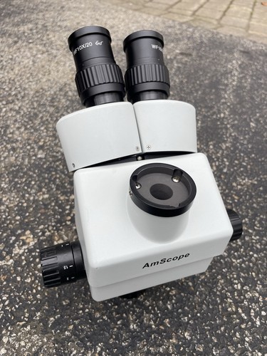 AmScope Trinocular 7X-45X Stereo Zoom Microscope WF 10x/20 | eBay
