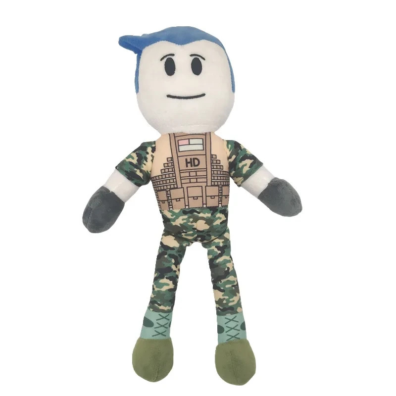 Guest 1337 Plush l Roblox Last Guest Sentinel Survivor Toy 35cm/13.77 ...